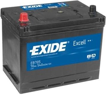 Exide Excell Eb705 - 70Ah 540A L+ - Opinie i ceny na Ceneo.pl