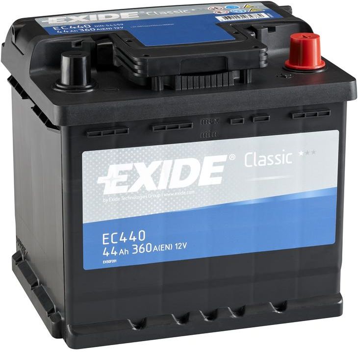 EXIDE CLASSIC EC440 - 44Ah 360A P+ - Opinie i ceny na Ceneo.pl