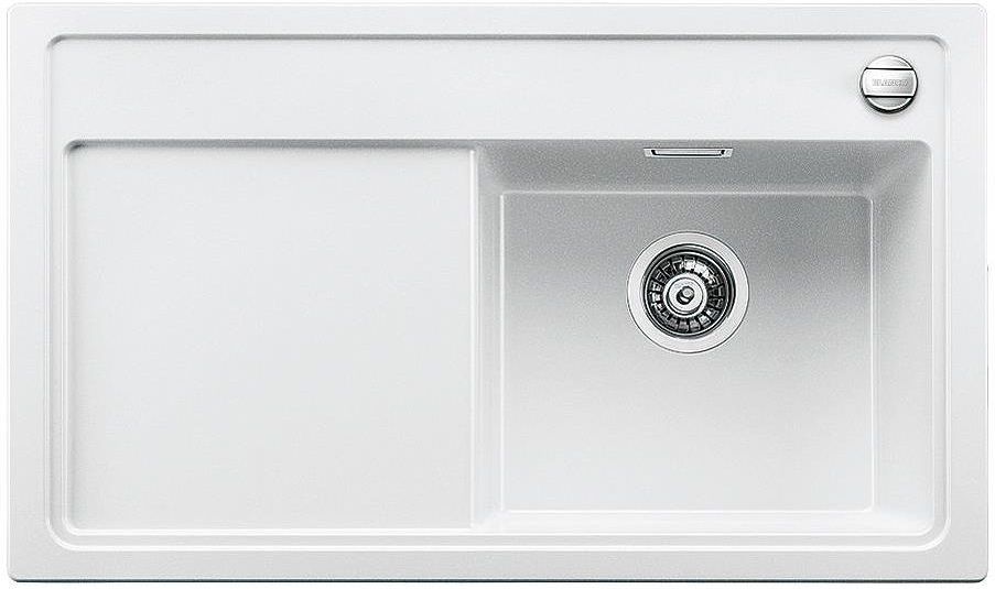 Zlewozmywak Blanco Zenar 45S Biały Komora Prawa Z Deską Jesionową ...