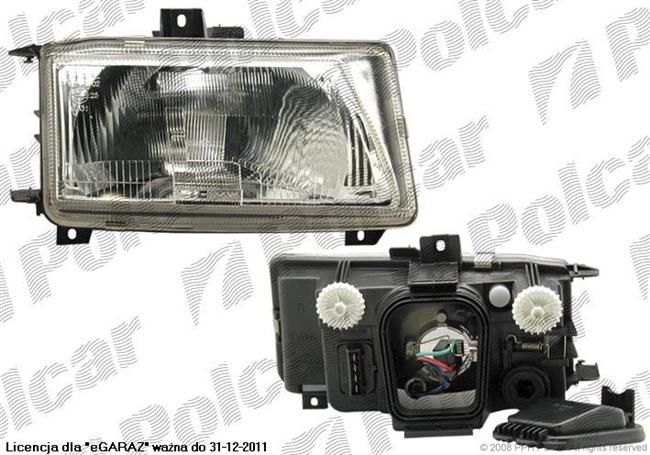 Lampa Przednia Tyc Lampa Przednia Reflektor Główny Typ żarówki H4