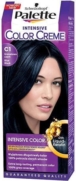 Palette Intensive Color Creme Krem koloryzujący do włosów C1 granatowa ...