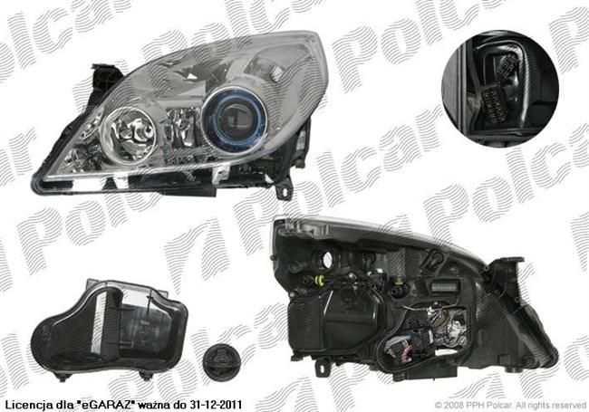 Lampa Przednia Valeo Lampa Przednia Reflektor Główny Ksenon