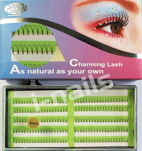 Charming Lash Stars Colors Rzęsy V MINK Norki V-lashes 200 szt 8mm ...