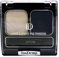 IsaDora Light & Shade Eye Shadow podwójne cienie do powiek 08 Silver ...