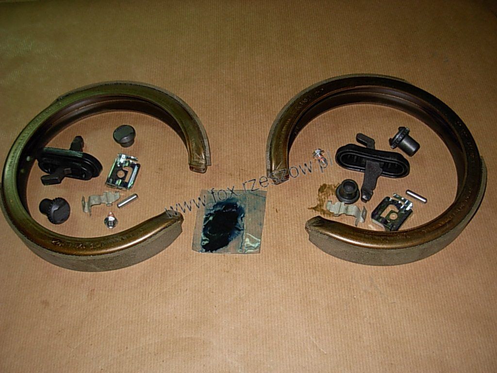 Szczęka hamulcowa SZCZĘKI + ZESTAW NAPRAWCZY HAMULCA RĘCZNEGO DAEWOO ...