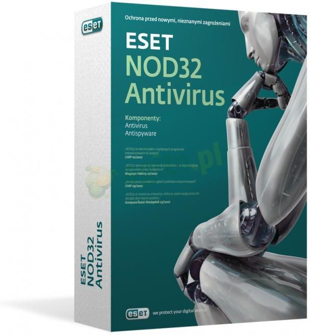 ESET NOD32 Antivirus BOX 5Stan/24Mies - Ceny i opinie na Ceneo.pl