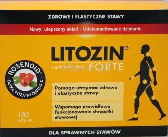 Litozin Forte 180 kaps. - Opinie i ceny na Ceneo.pl