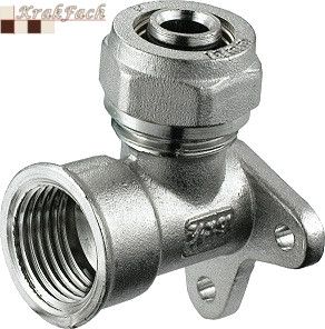 DIAMOND pex alu pex kolano z łapkami pex 1/2''x16 gw (FTN-010.1/2*16 ...