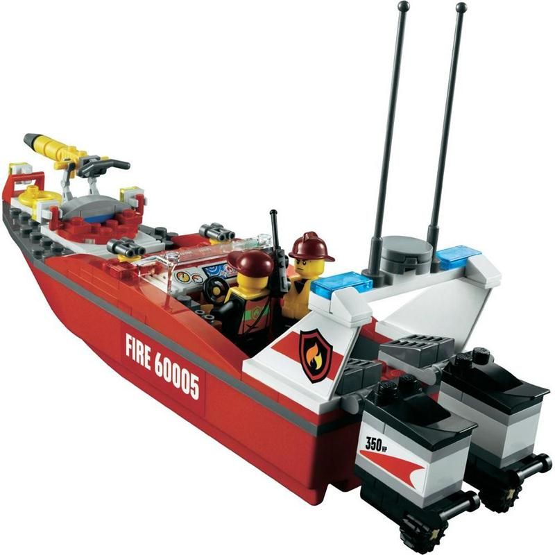 LEGO City 60005 Łódź Strażacka - ceny i opinie - Ceneo.pl