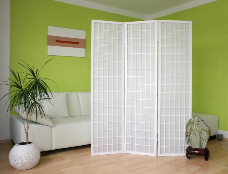 Homestyle parawan Pokojowy Dekoracyjny Drewniany Biały 3x - Opinie i ...