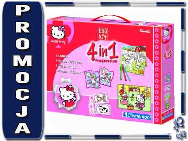 Clementoni Hello Kitty Gra Edukac 4W1 12655 - Ceny i opinie - Ceneo.pl