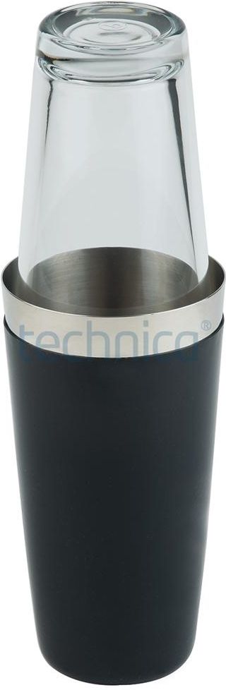 APS shaker bostoński ze szklanicą, non-slip, czarny 0,8L (93139) - Ceny ...