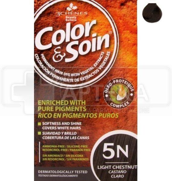 LES 3 CHENES COLOR & SOIN Farba d/włos.5N 135 ml - Opinie i ceny na ...
