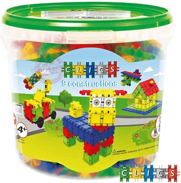 Clics Klocki Konstrukcyjne Wiaderko 175el. Cb-175 - ceny i opinie ...