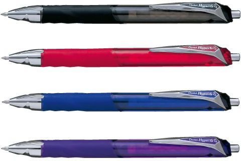 Pentel Długopis żelowy Hyperg KL257, fioletowy - Ceny i opinie - Ceneo.pl
