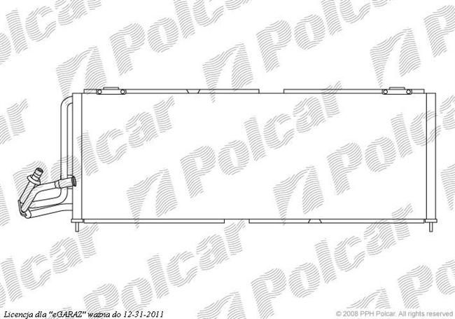Chłodnica Klimatyzacji Skraplacz Klimatyzacji 4.0 Jeep Cherokee 97 ...