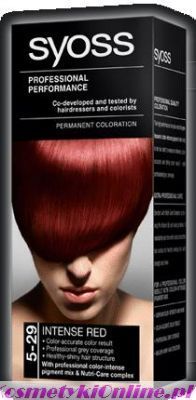 SYOSS 5 29 INTENSYWNA CzERWIEŃ Farba do włosów - Opinie i ceny na Ceneo.pl