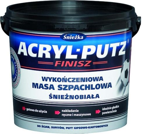 Śnieżka Acryl-Putz Finish Masa Szpachlowa 27kg - Opinie i ceny na Ceneo.pl