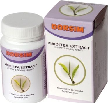 Dorsim Viridi Tea Extract Zielona Herbata 60 Kapsułek - Opinie i ceny ...