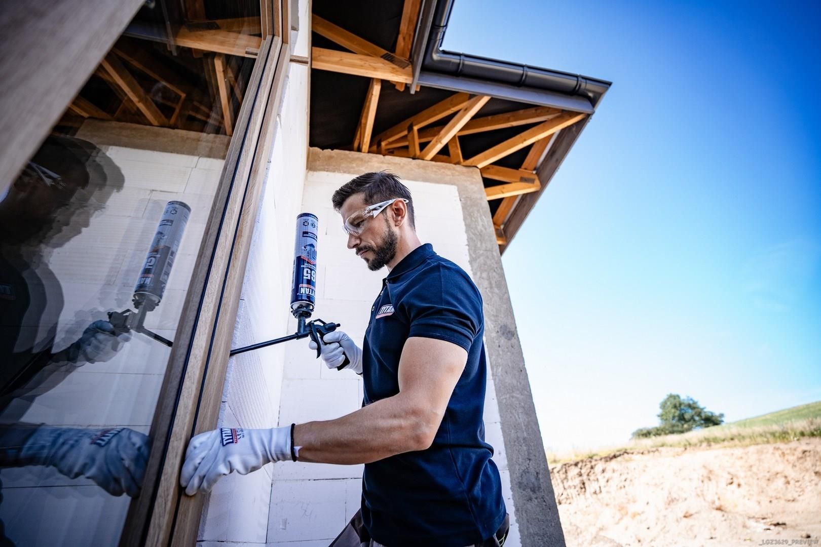 TYTAN PROFESSIONAL 65 Piana pistoletowa zimowa niskoprężna 750 ml ...