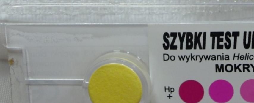Test ureazowy do wykrywania helicobacter pylori 1 szt. - Opinie i ceny ...