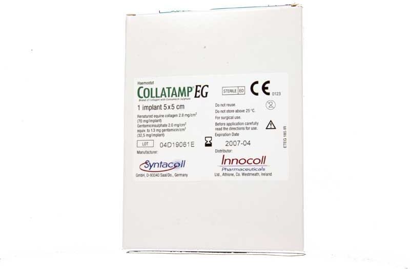 Collatamp EG Gąbka hemostatyczna 5 cm x 5 cm 1 szt. - Opinie i ceny na ...