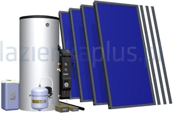 Hewalex zestaw solarny 4 TLPAm-400W (944501) - opinie i ceny na Ceneo.pl