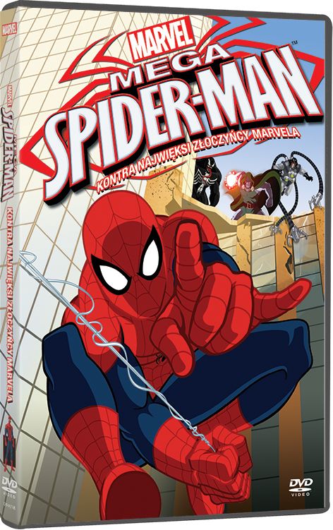 Film DVD Mega Spider-Man kontra najwięksi złoczyńcy Marvela (DVD ...
