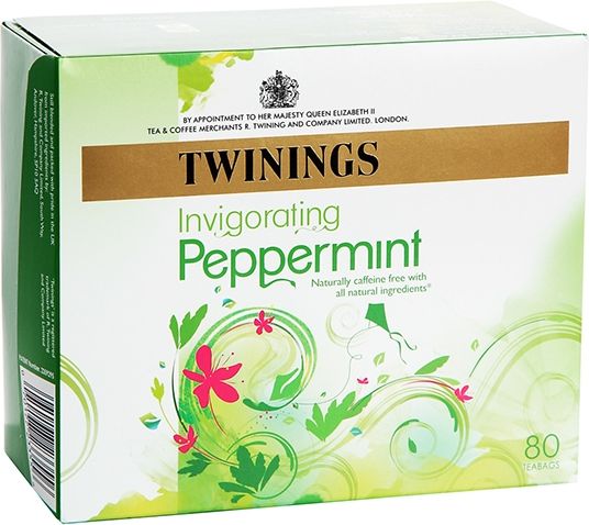 Herbata TWININGS 80x2g Invigorating Peppermint Herbata ekspresowa miętowa - Ceny i opinie - Ceneo.pl