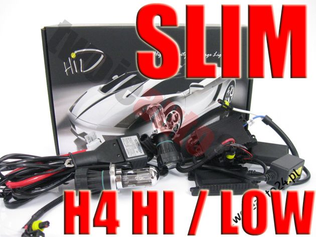 ZESTAW SLIM BI-XENON H4 HI / LO VERTEX KSENON 4300K 6000K - opinie i ...