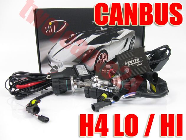 ZESTAW BI-XENON H4 HI / LO VERTEX CANBUS S1068 KSENON 4300K 6000K ...