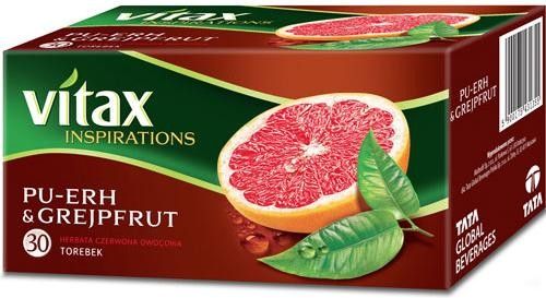 Herbata Vitax Herbata ekspresowa inspirations PU-ERH & Grejpfrut 30 ...