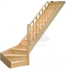 Dolle Schody Młynarskie Paris Świerk Nielakierowany Max. 318cm150kg ...