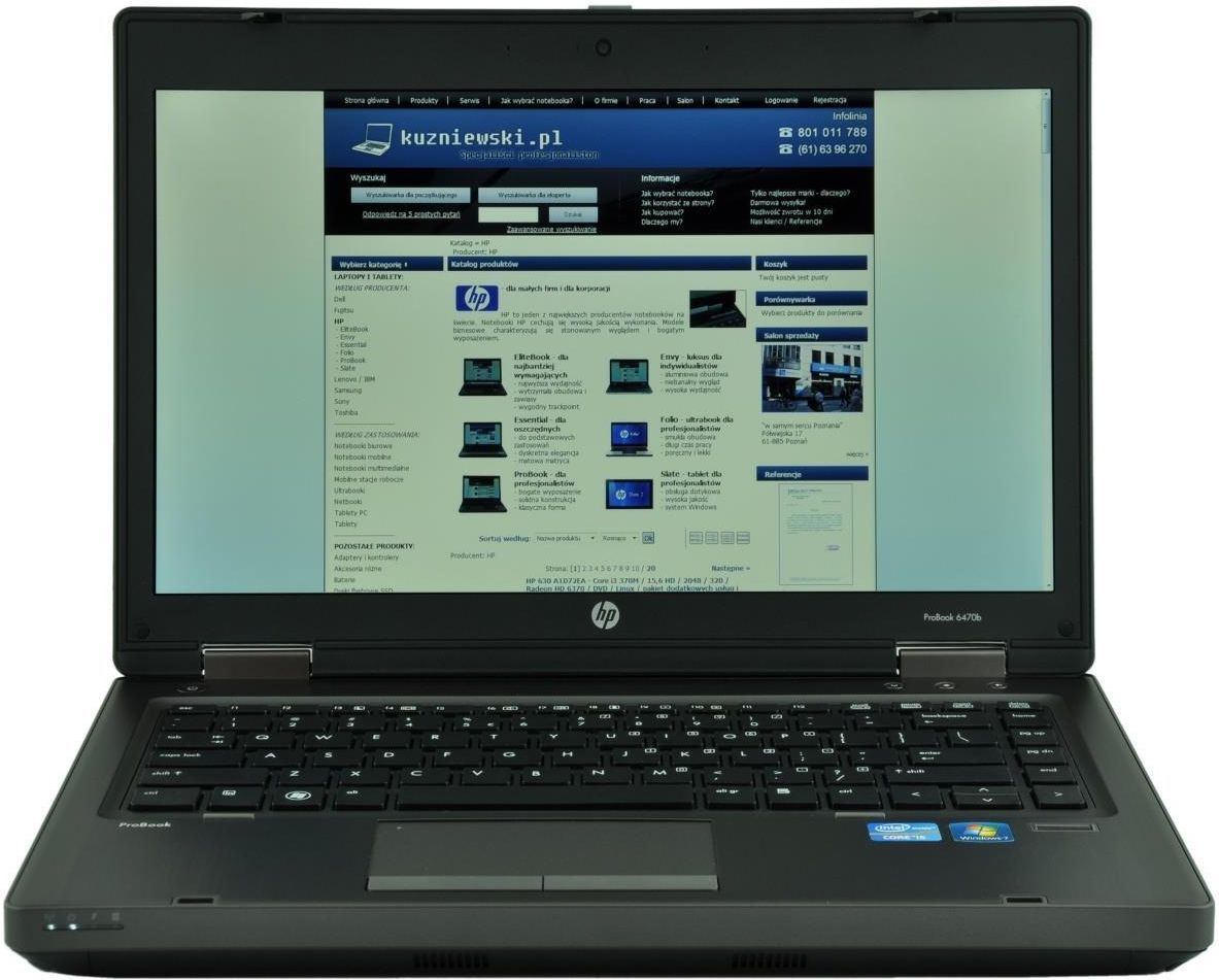Laptop Hp 6470B (H5F02Ea) - Opinie i ceny na Ceneo.pl