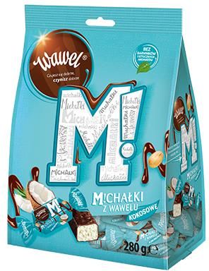 WAWEL 280g Michałki kokosowe cukierki - Ceny i opinie - Ceneo.pl