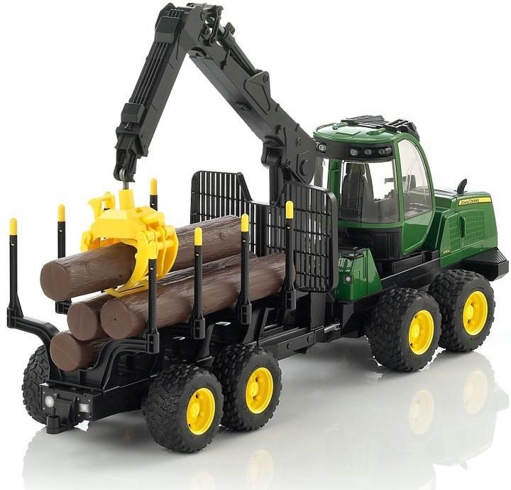 Bruder 02133 Forwarder John Deere 1210E z chwytakiem i 4 pniami - Ceny ...