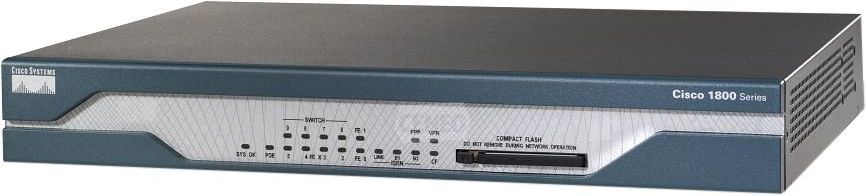 Router CISCO 1802 ADSL/ ISDN Router with Firewall/ IDS and IPSEC 3DES (CISCO1802/K9) - Opinie i ...