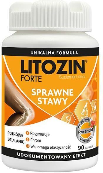 Litozin Forte 90 kaps. - Opinie i ceny na Ceneo.pl