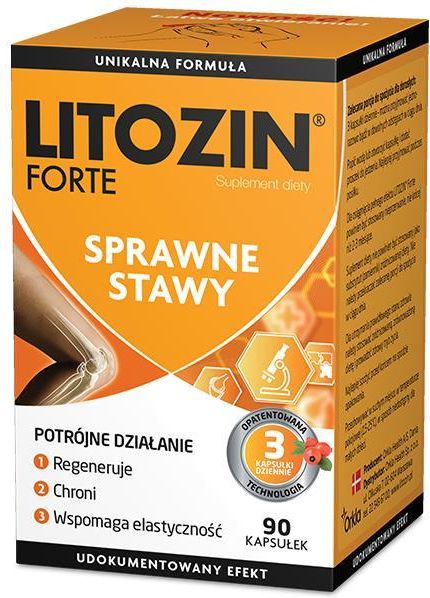 Litozin Forte 90 kaps. - Opinie i ceny na Ceneo.pl