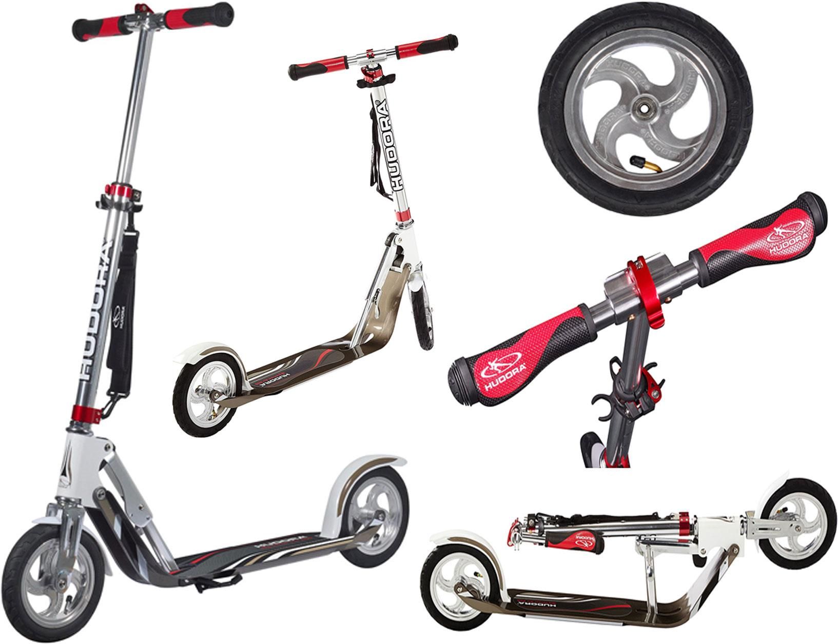 Hulajnoga Hudora Big Wheel Air 205 Srebrny 14005 - ceny, opinie, sklepy ...