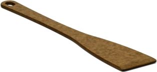 Epicurean Łopatka ekologiczna do przewracania KS-U kanciasta orzechowa ...