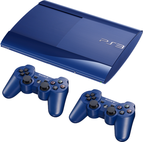 Sony PlayStation 3 super slim 500GB Niebieska + DualShock 3 - Ceny i ...