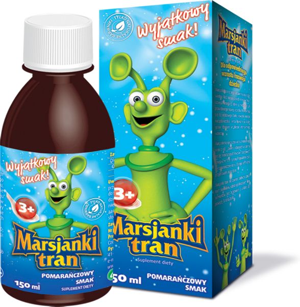 Marsjanki tran pomarańczowy 150ml - Opinie i ceny na Ceneo.pl