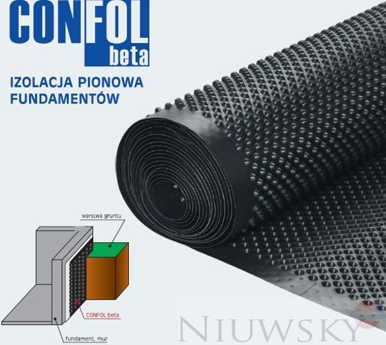 Conkret Confol Beta Folia Kubełkowa 8mm 600G/m2 2Mx20m 2,43M - Opinie i ...