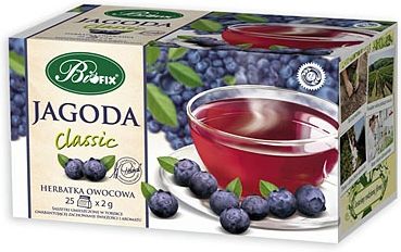 Herbata Biofix Classic Jagoda (25x2g) - Ceny i opinie - Ceneo.pl