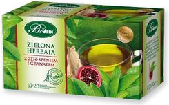 Herbata Biofix Premium Zielona z Żeń-Szeniem i Granatem (20x2g) - Ceny ...
