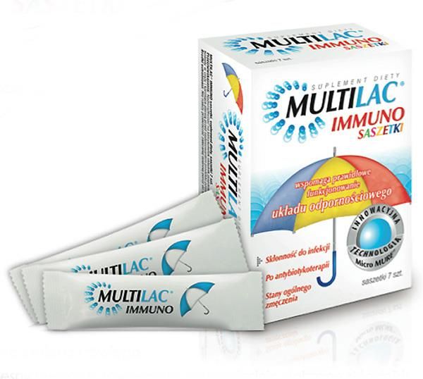 Multilac Immuno 7 saszetek - Opinie i ceny na Ceneo.pl