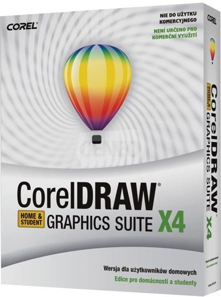 Corel DRAW Graphics Suite X4 Home & Student (CDGSX4IEPCHS) - Opinie i ...