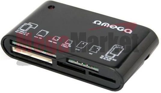 Czytnik karty Flash OMEGA Card Reader and SIM Reader (HC 40555 ...
