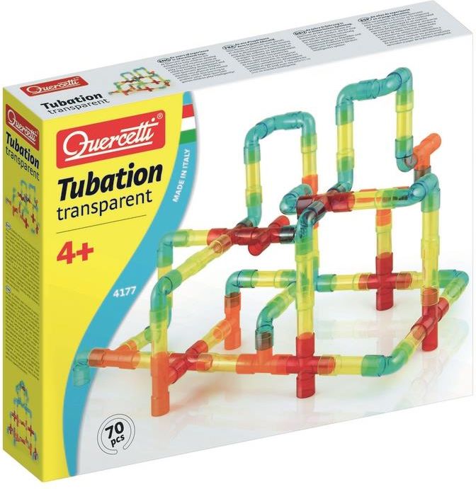 Quercetti Zestaw Konstrukcyjny Transparent Tubation 4177 - ceny i ...